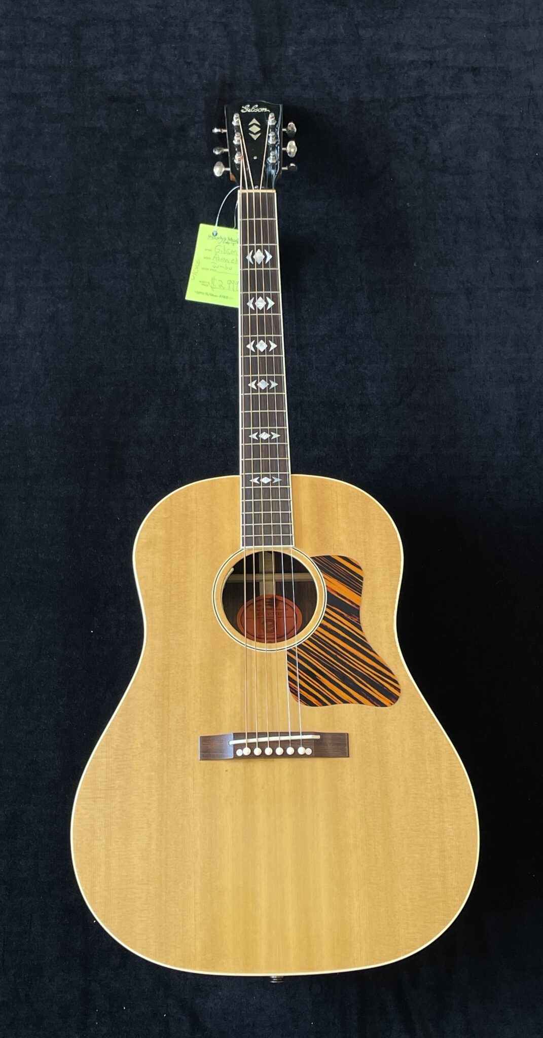 2004 Gibson Advanced Jumbo Acoustic Guitar W/LR Baggs Pickup Installed ...